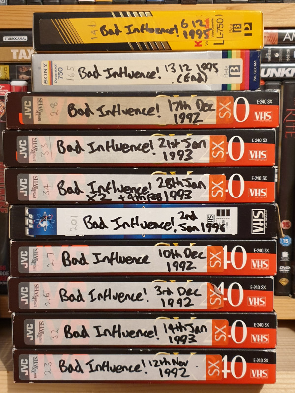 Rob's Nostalgia Projects - Bad Influence S1-4 Blu-Ray Set