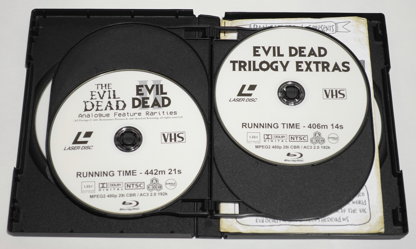 Rob's Nostalgia Projects - Evil Dead - The Rare Collection Blu-Ray Box-Set