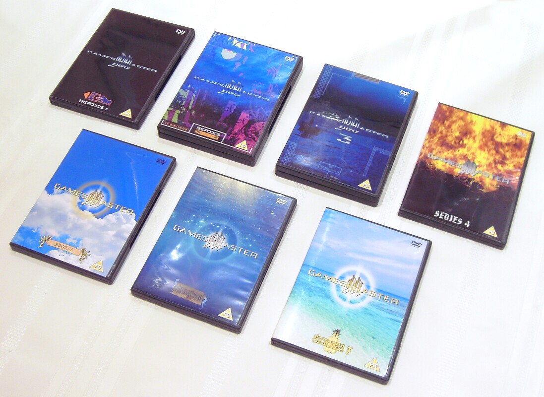 Rob's Nostalgia Projects - Gamesmaster Series 1-7 DVD Boxset