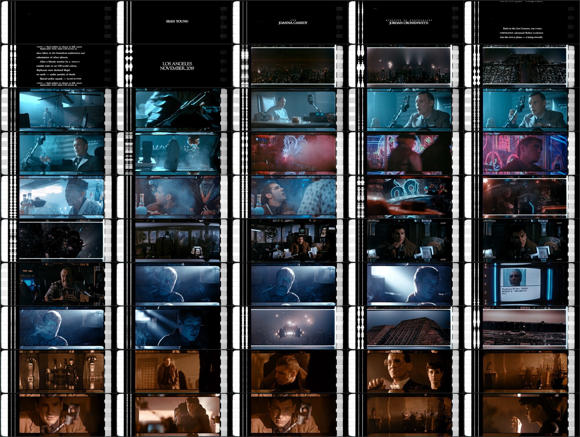 Blade Runner - Theatrical Cut (1982) 35mm Feature 5K Scan - Original Trilogy